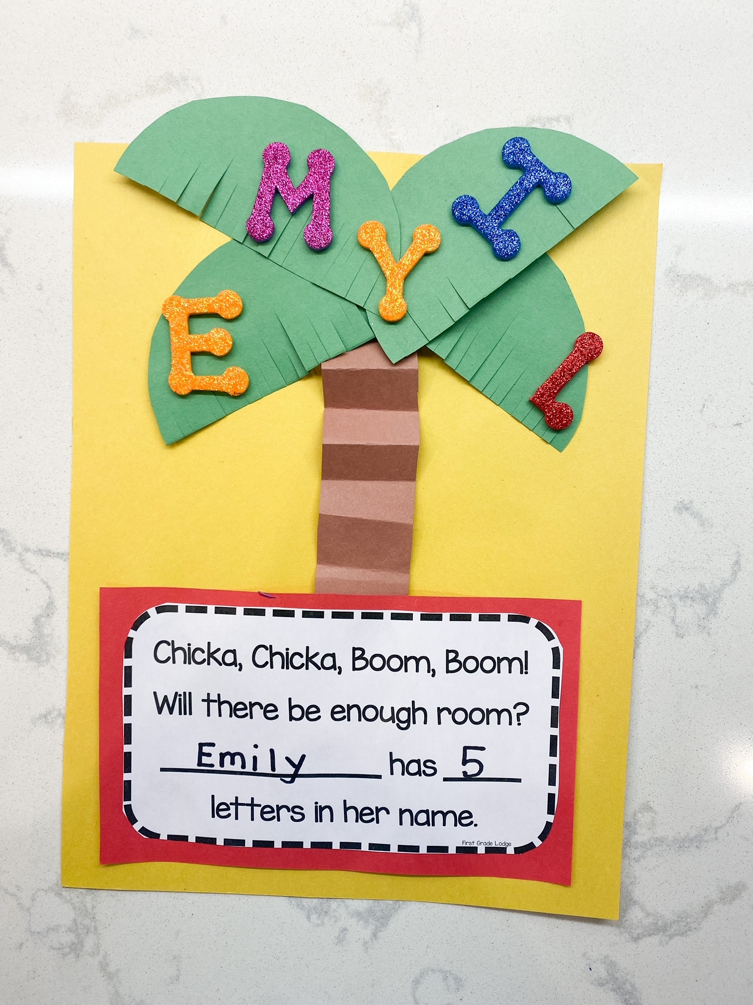 Chicka Chicka Boom Boom – First Grade Lodge