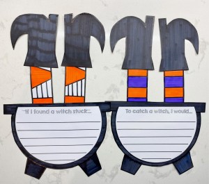 How to Catch a Witch Halloween Writing Activity – First Grade Lodge
