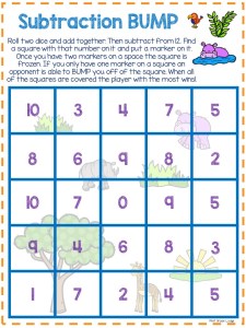 Grade 1 Math Centers