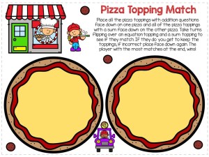 Grade 1 Math Centers